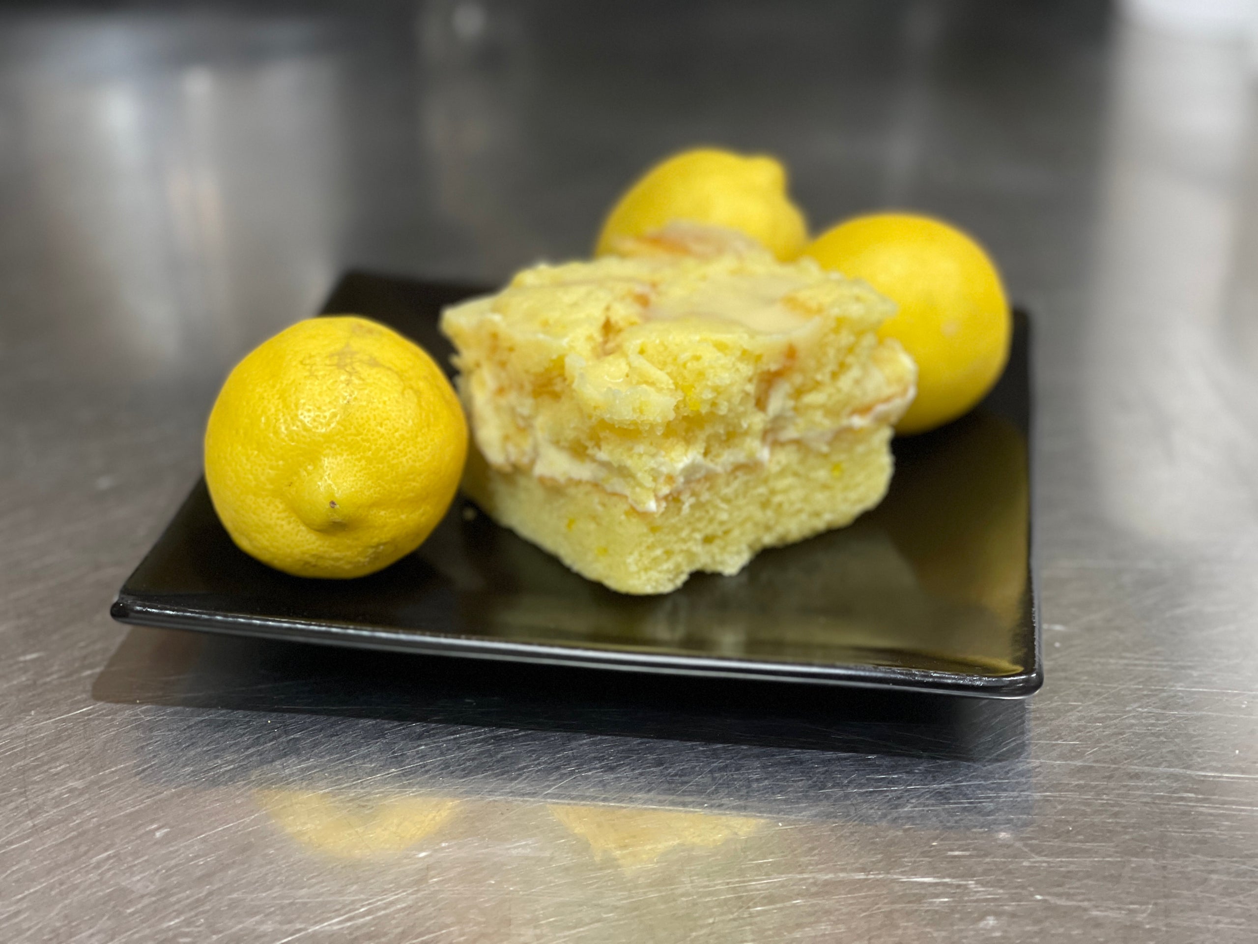 Lemon Burst Cake Square | Root-a-Bakers Bakery & Café